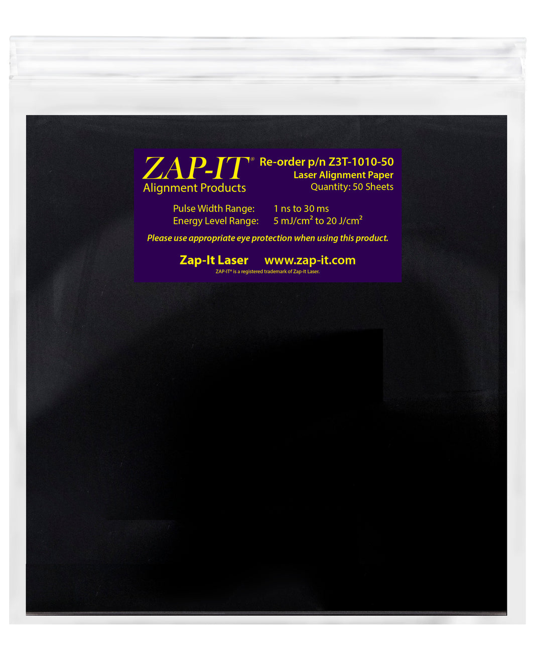 ZAP-IT Laser Alignment Paper and Film Cards – ZAP-IT® Laser