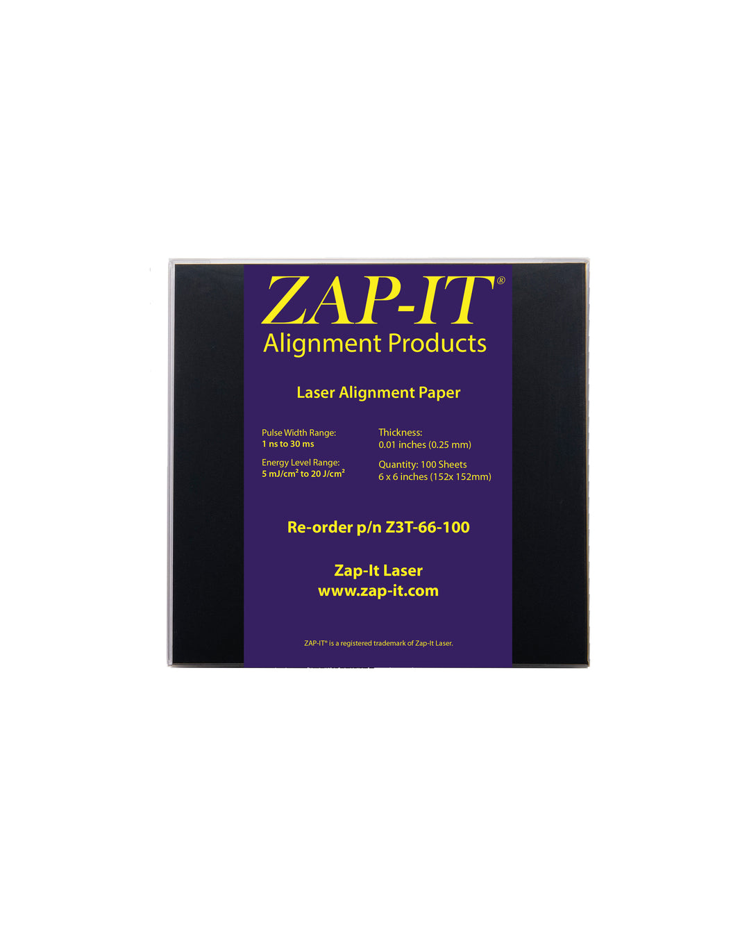 ZAP-IT Laser Alignment Paper and Film Cards – ZAP-IT® Laser